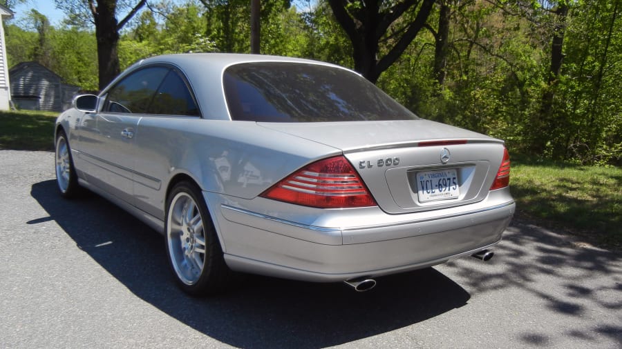 2003 Mercedes-Benz CL600 Coupe at Harrisburg 2015 as T127 - Mecum Auctions
