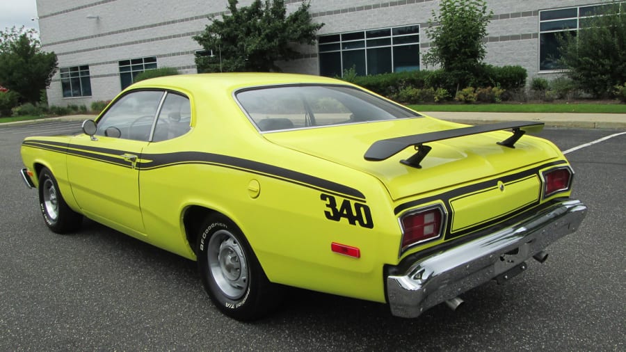 1975 Plymouth Duster at Harrisburg 2017 as T183 - Mecum Auctions