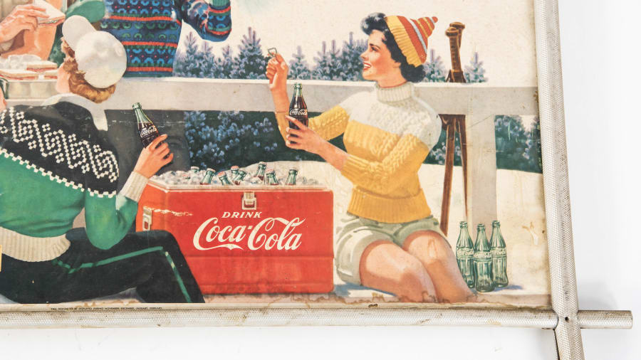 Coca-Cola Lithograph 41 In. X 24 In. at The Road Art Collection 2017 as ...
