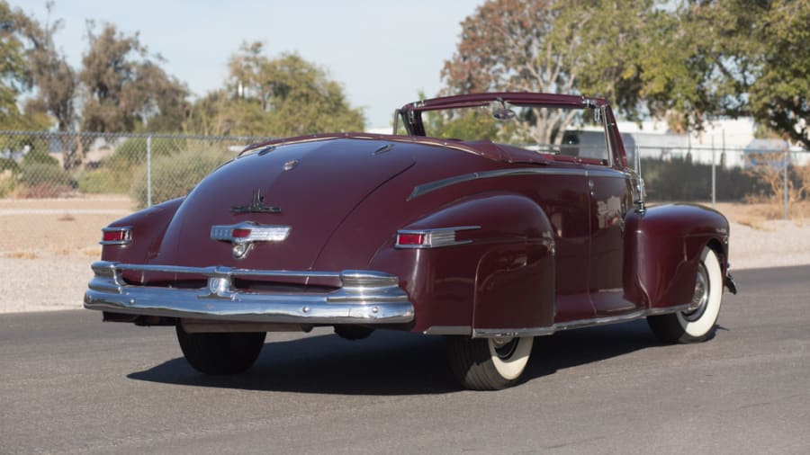 1946 Lincoln Convertible at Rogers' Classic Car Museum 2015 as S146 ...