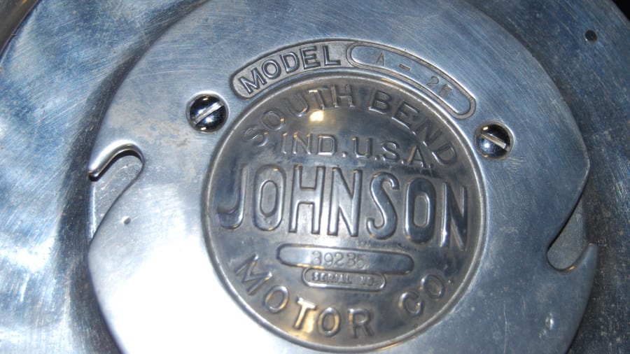 1926 Johnson A-25 Outboard Boat Motor at Indy Road Art 2018 as J115 ...