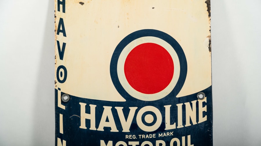 Havoline Single-Sided Sign at Indy Road Art 2022 as M110 - Mecum Auctions