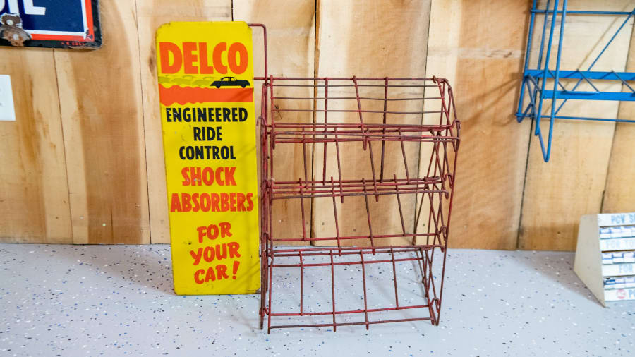 Delco Display Rack at Indy Road Art 2022 as E244 - Mecum Auctions