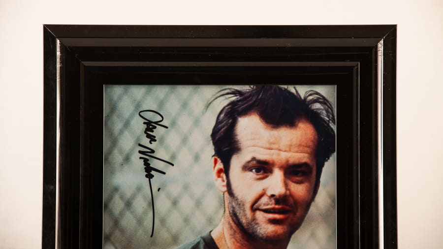 Jack Nicholson Signed Photograph at Indy 2023 as Z246 - Mecum Auctions