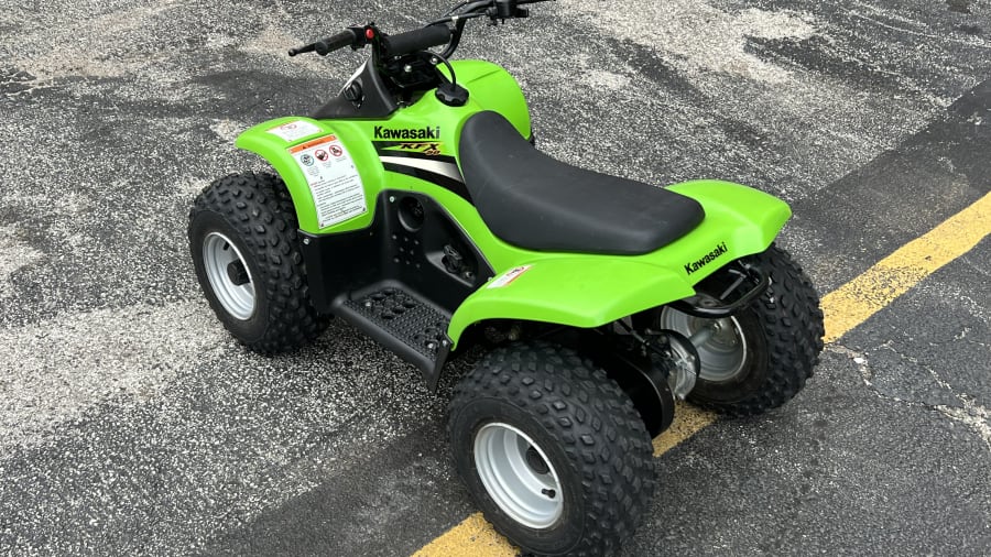 2006 Kawasaki KFX50 at Indy 2023 as T1 - Mecum Auctions