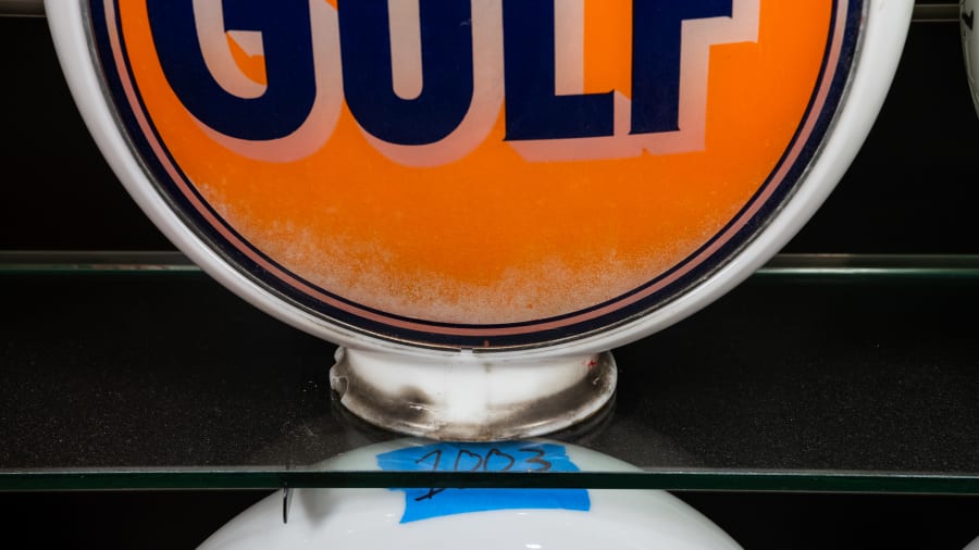 Gulf Glass Globe at The World’s Largest Road Art Auction 2023 as S243 ...