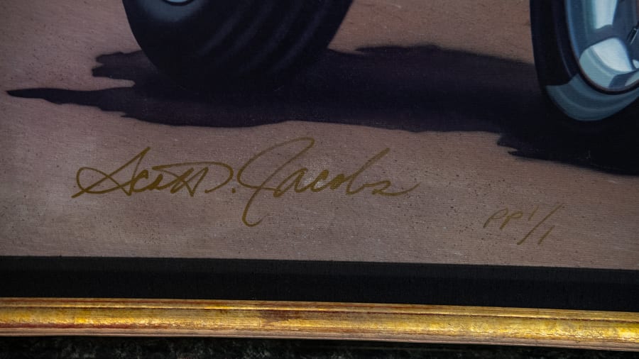 "Jay Springsteen Number 1" Framed Print by Scott Jacobs at From the ...