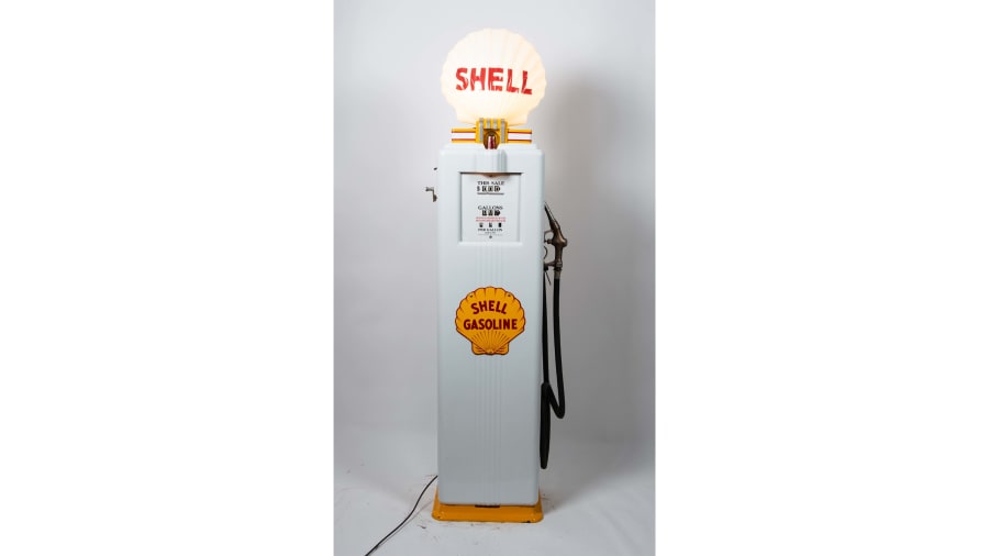 Shell Gas Pump at Dallas 2023 as Z255 - Mecum Auctions