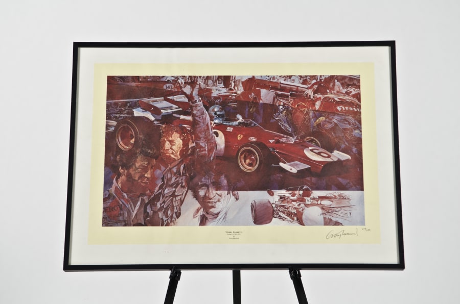 Mario Andretti Framed Print for Sale at Auction - Mecum Auctions