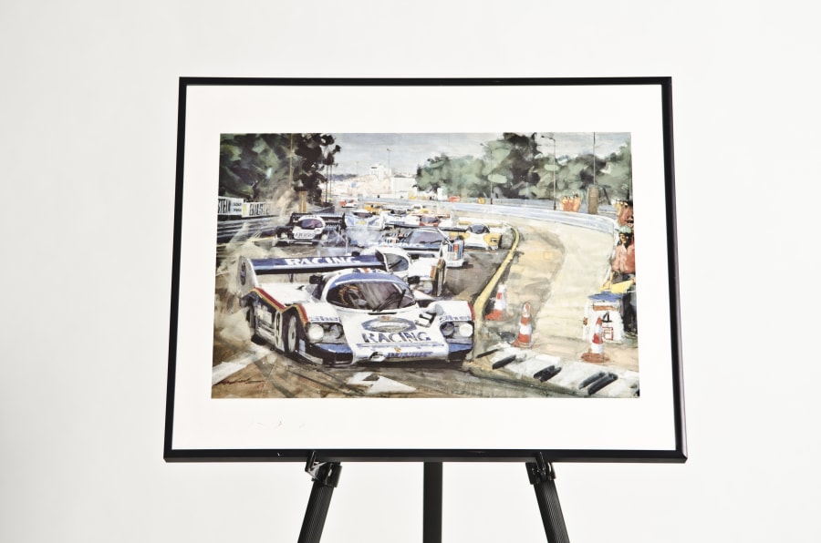 Road Racing Framed Picture at Fran and Ron Green's Verde Classics ...