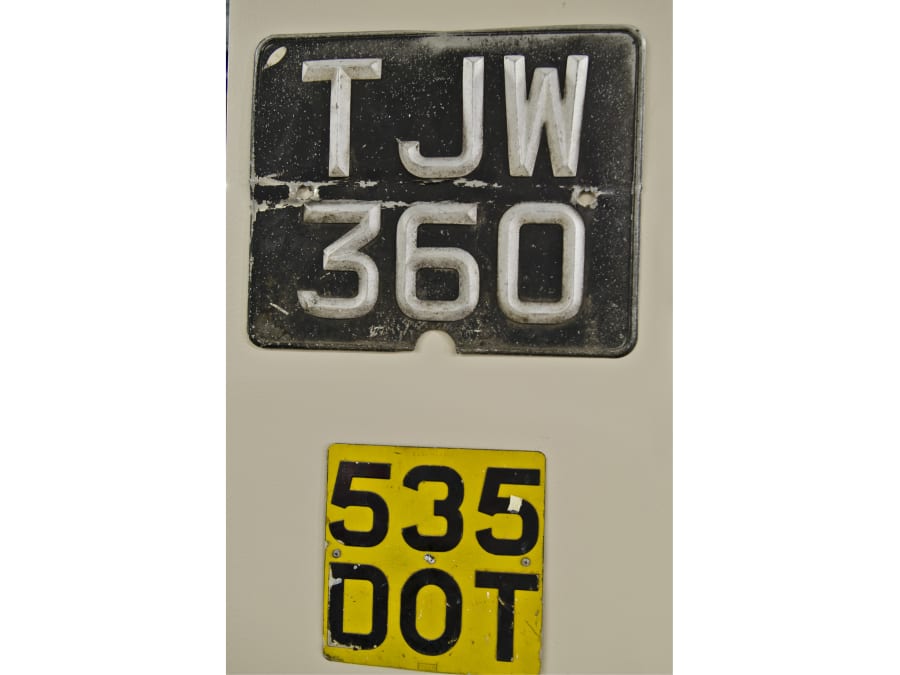 European License Plates at Fran and Ron Green's Verde Classics Museum ...