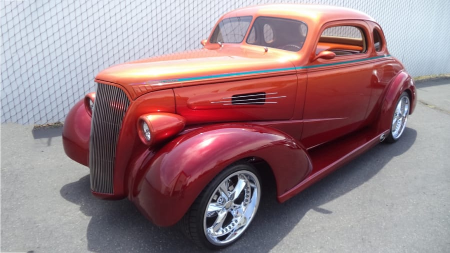 1937 Chevrolet Coupe Street Rod at Monterey 2014 as S70 - Mecum Auctions