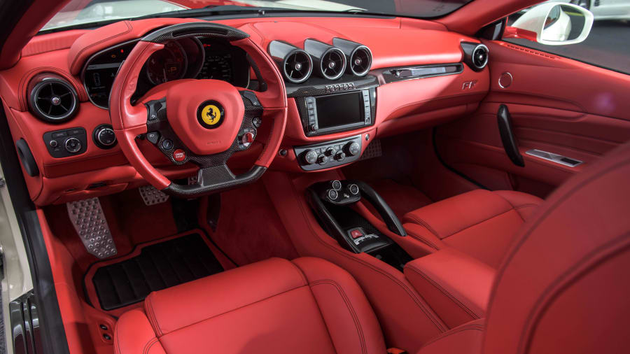 Ferrari Ff Red Interior