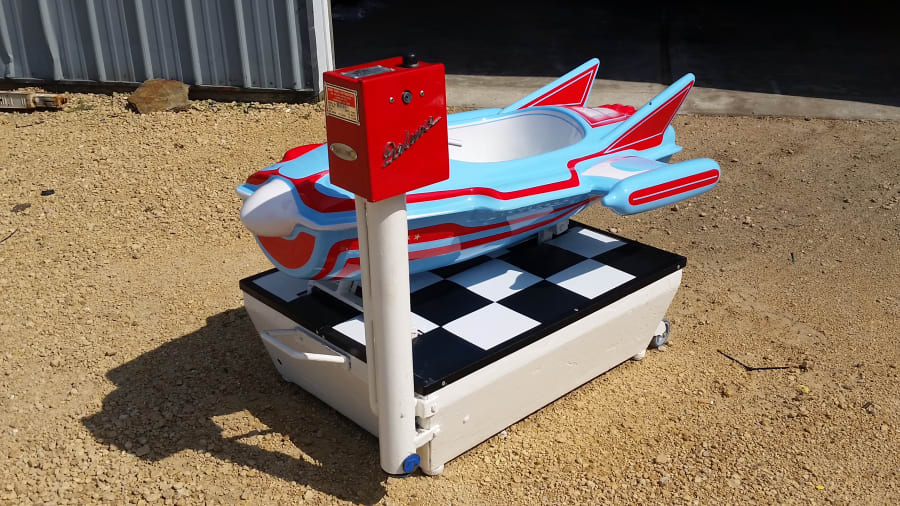 Aussie Rocket Coin Op Kiddie Ride at Chicago 2015 as K92 - Mecum Auctions