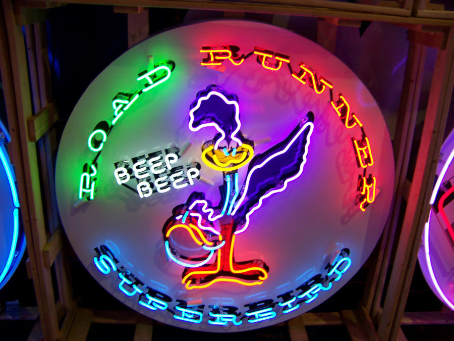 Road Runner Neon Sign for sale at Dallas 2012 as T60 - Mecum Auctions
