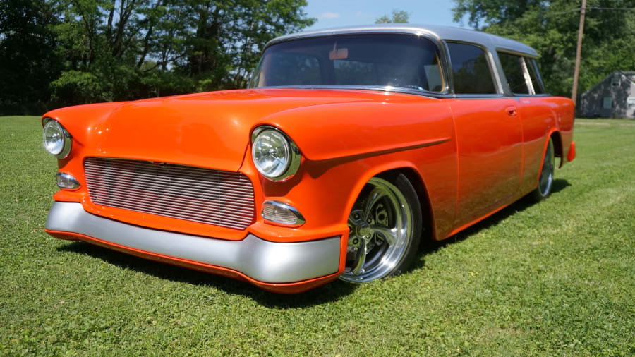 1955 Chevrolet Custom Resto Mod at Denver 2017 as S128 - Mecum Auctions