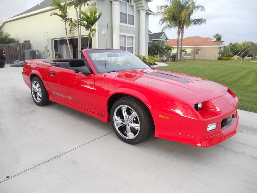 1989 Chevrolet IROC Z28 Convertible at Kissimmee 2012 as U205 - Mecum ...