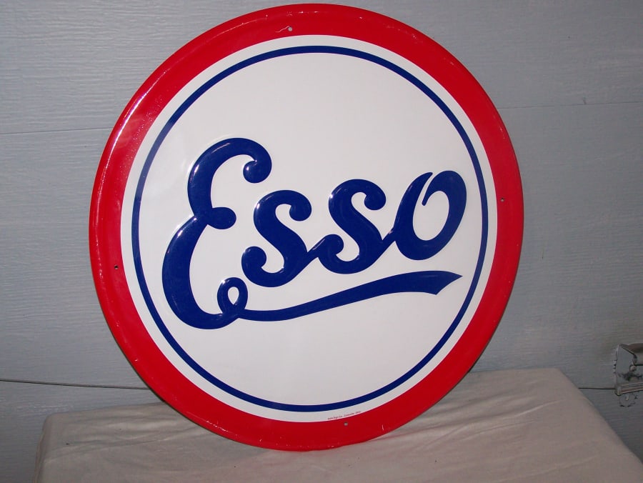 Esso Gas Metal Sign for sale at Kissimmee 2012 as Z514 - Mecum Auctions