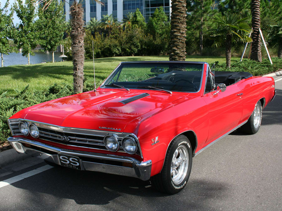 1967 Chevrolet Chevelle SS Replica Convertible at Kissimmee 2014 as ...
