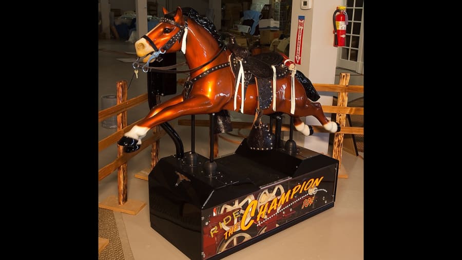 Champion Horse Kiddie Ride 70x48 for Sale at Auction - Mecum Auctions
