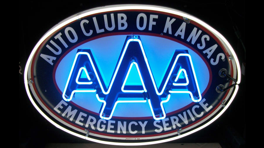 AAA Neon Sign SSPN 36x24 at Kissimmee 2015 as Z746 - Mecum Auctions