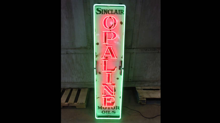 Sinclair Opaline Neon Sign 15x60 at Kissimmee 2015 as M90 - Mecum Auctions