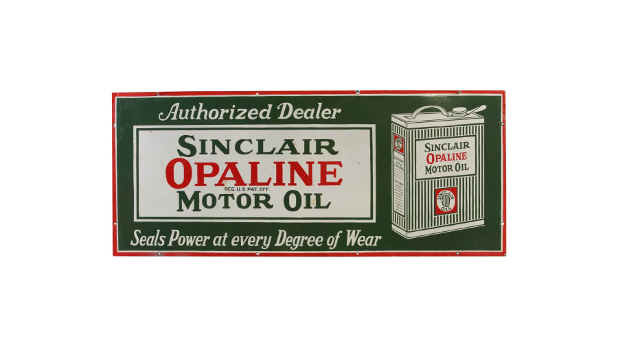 Sinclair Motor Oil SSP 48x20 at Kissimmee Road Art 2019 as P96 - Mecum ...