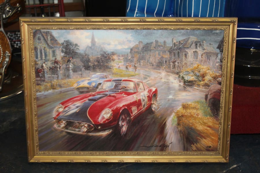 Alfredo De La Maria Framed Oil Painting at Kissimmee Road Art 2019 as ...