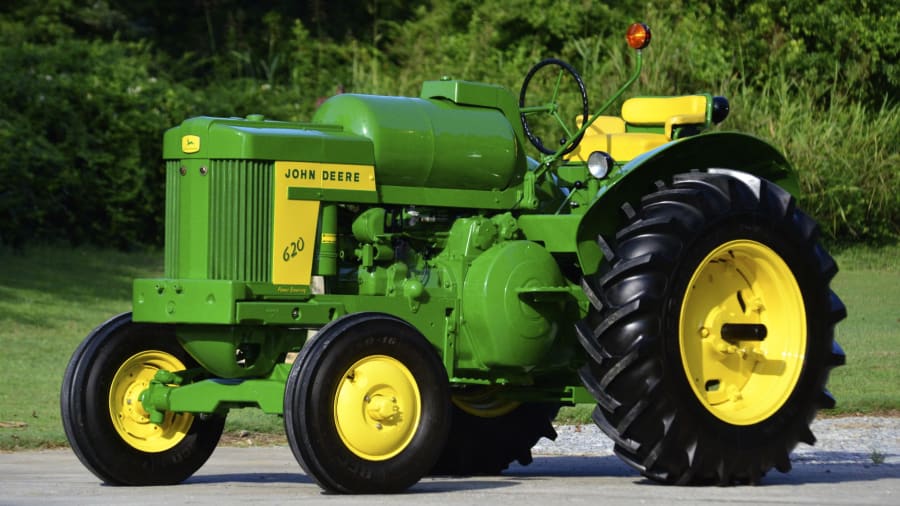 1957 John Deere 620 LP Standard at Gone Farmin' Tractor Spring Classic ...