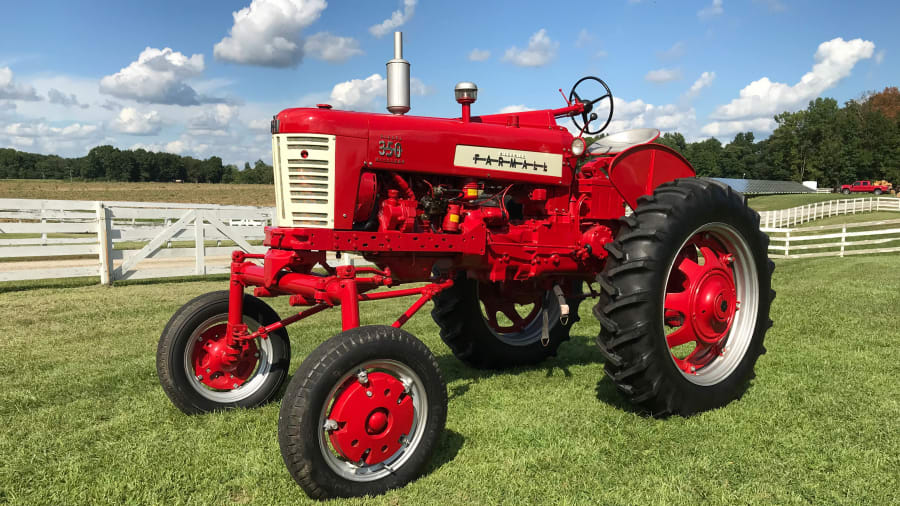 1957 Farmall 350 Diesel Hi-Clearance at Gone Farmin' Fall Premier 2019 ...