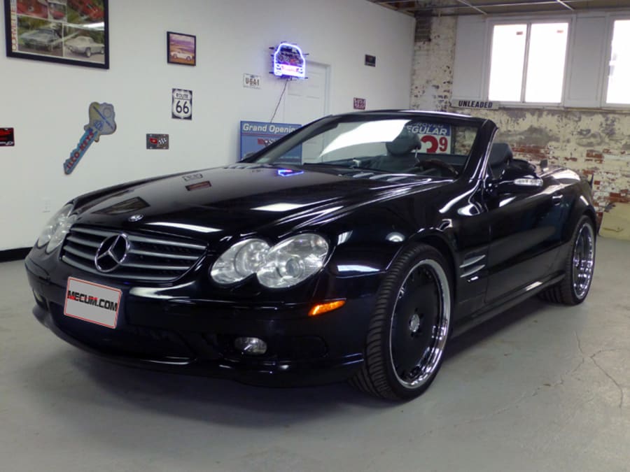 2003 Mercedes-Benz SL500 Convertible at Houston 2014 as T74 - Mecum ...