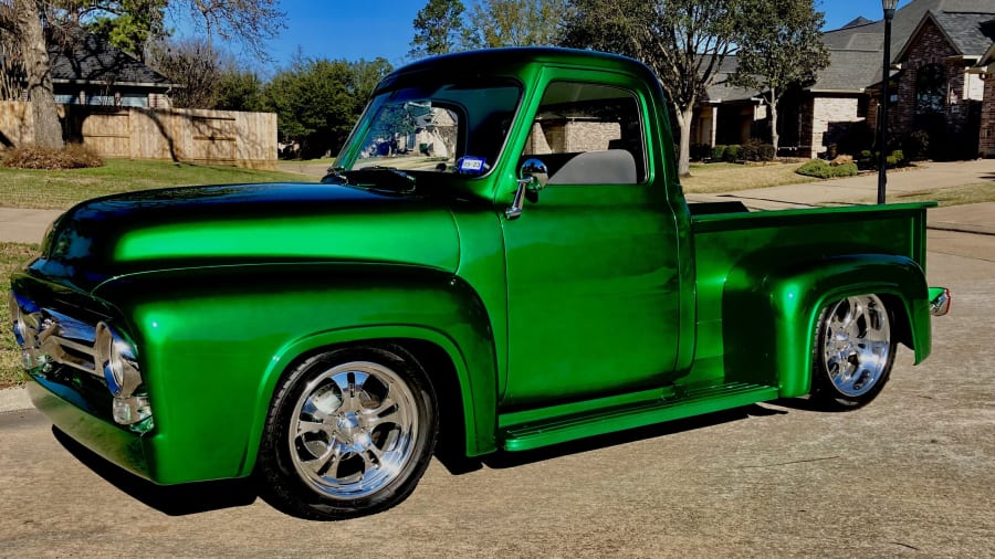 1955 Ford F100 Custom Pickup at Houston 2023 as S172 - Mecum Auctions