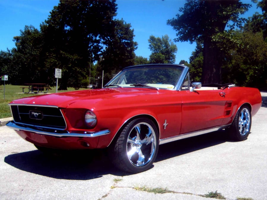 1967 Ford Mustang Convertible for sale at Des Moines 2012 as S147 ...