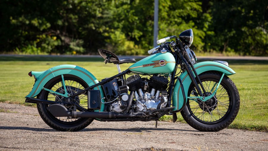 1938 Harley-Davidson UL Big Twin Flathead for Sale at Auction - Mecum ...