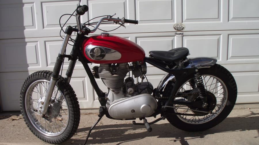 1956 Indian Woodsman Flat Tracker for Sale at Auction - Mecum Auctions