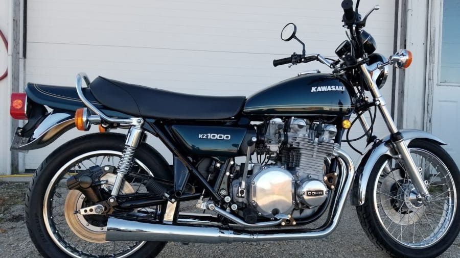1977 Kawasaki Kz1000 For Sale At Auction Mecum Auctions