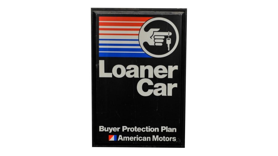 American Motors Loaner Car, Single-Sided Light-Up 25x38x4 at Indy Road ...