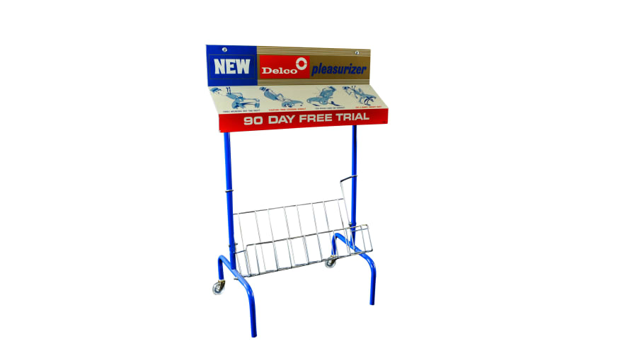 Delco Dealer Display Rack 24x38x15 for Sale at Auction - Mecum Auctions
