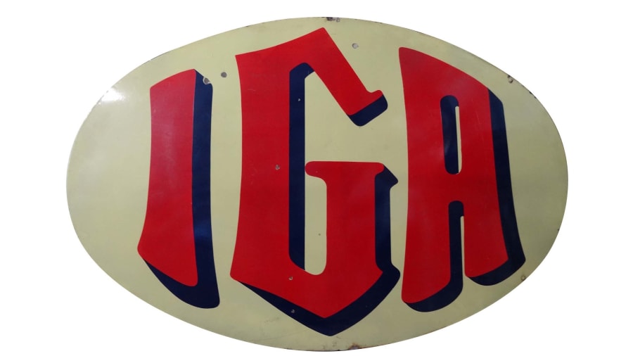 Iga Single-Sided Porcelain 48x72 at Indy Road Art 2019 as H208 - Mecum ...