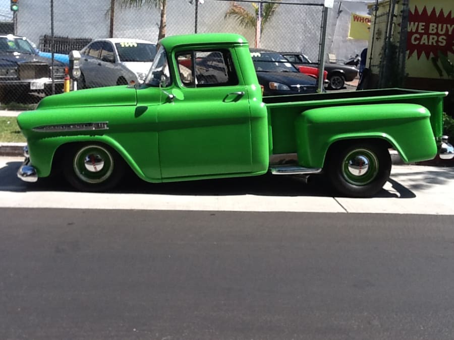 1959 Chevrolet Apache Stepside Pickup at Anaheim 2012 as T225 - Mecum ...