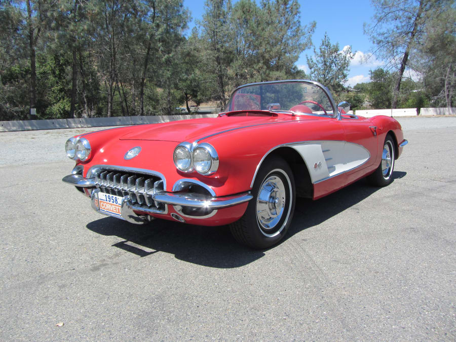 1958 Chevrolet Corvette Convertible at Anaheim 2012 asF204 - Mecum Auctions