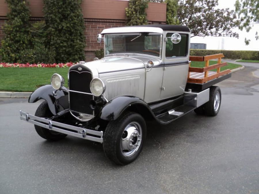 1928 Ford Model A Flat Bed Pickup at Anaheim 2013 as T16 - Mecum Auctions