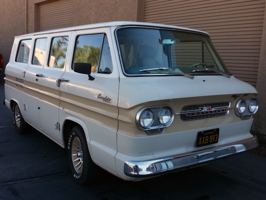 1963 Chevrolet Greenbrier Van at Anaheim 2013 as T119 - Mecum Auctions