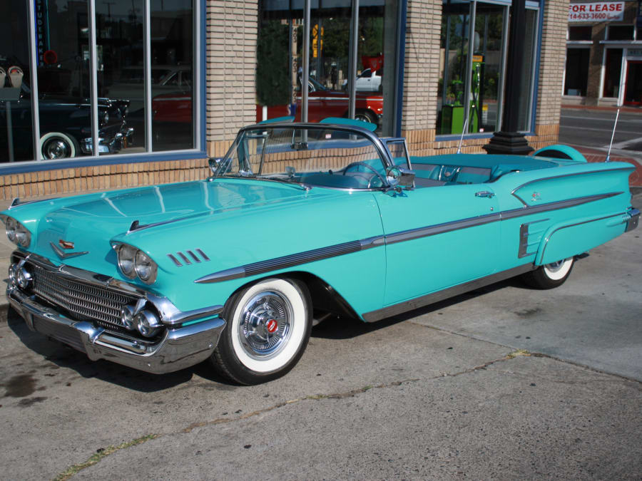 1958 Chevrolet Impala Convertible for Sale at Auction - Mecum Auctions