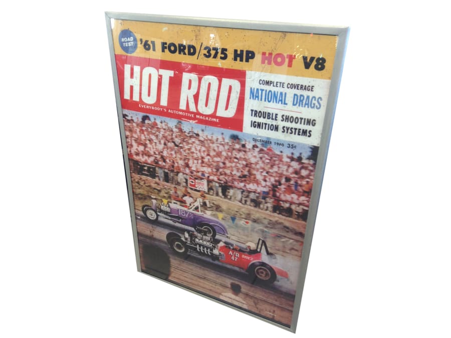 Hot Rod Magazine Back Lit 1960s National Drags Cover at Anaheim 2013 as ...