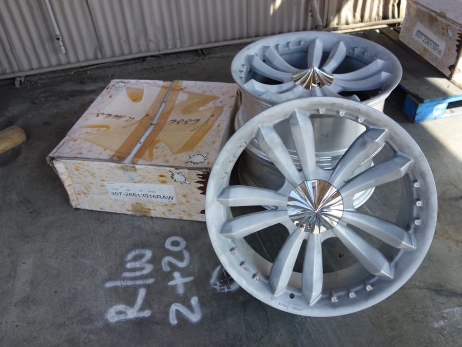 Set Of 26 Inch Jesse James Signature 357 Wheels at Anaheim 2013 as K30 ...