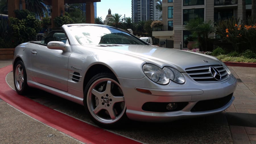 2004 Mercedes-Benz SL55 AMG Convertible at Anaheim 2014 as T96 - Mecum ...
