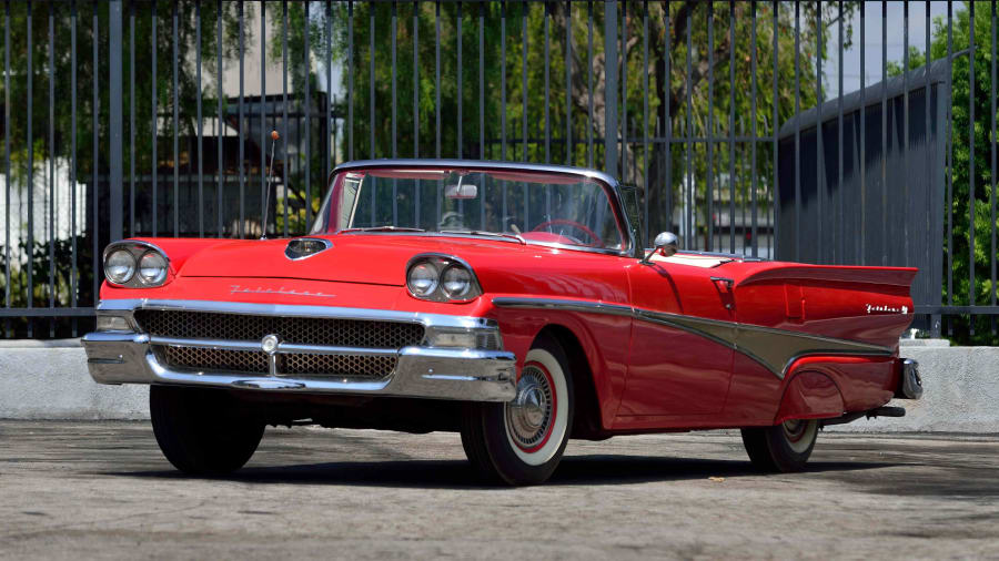1958 Ford Fairlane 500 Skyliner for Sale at Auction - Mecum Auctions