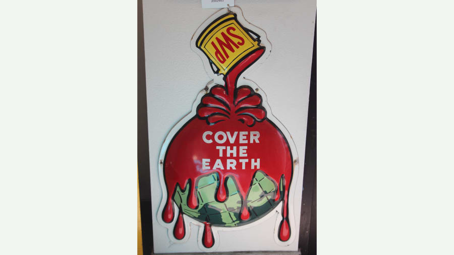 Original Sherwin Williams Paint 3d Globe SSP Sign 21x35x2 for Sale at ...