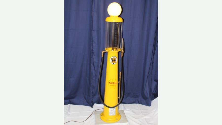 Mini Shell 10 Gallon Visible Gas Pump Display 16x60x12 at Anaheim 2016 ...